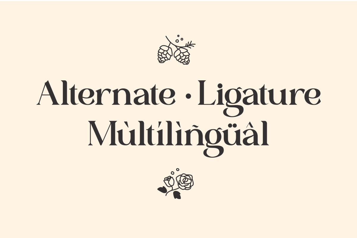 Jitter - Modern Serif, a Serif Font by RagamKata