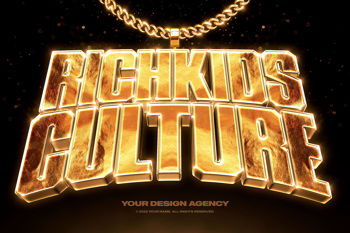 Bling Bling Logo and Text Effects, a Layer Style Add-On by Hyperpix ...