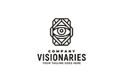 Mystery Secret Vision Eye Optic Logo | Branding & Logo Templates ...