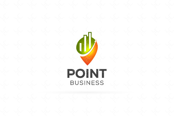 Business Point Logo, a Branding & Logo Template by NasirGrfx