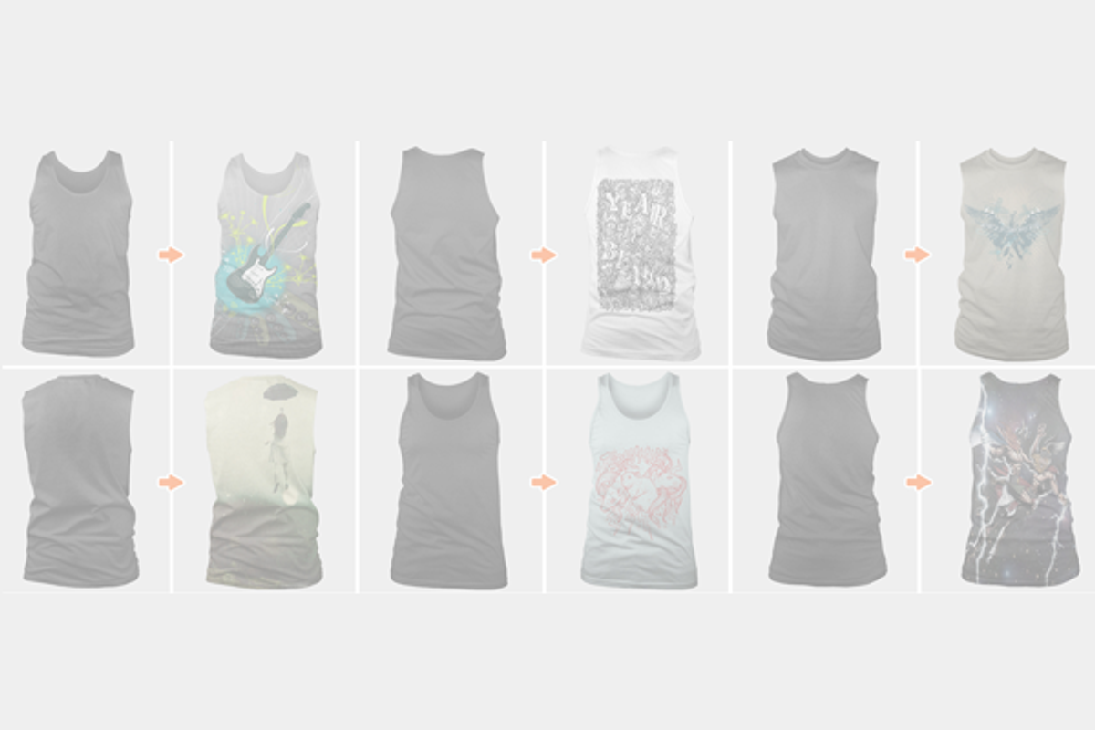 Men's Non-Ribbed Tank Top Mockups, a Product Mockup by Go Media's ...