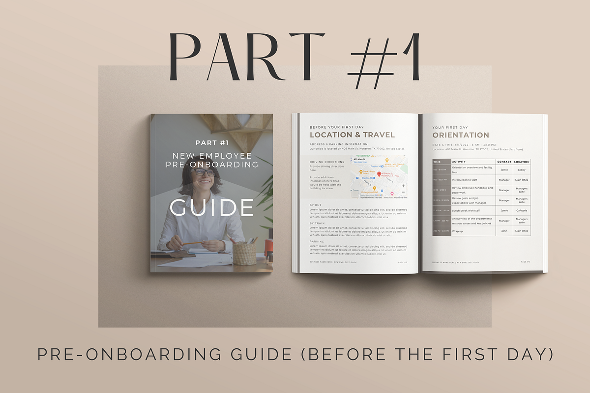 Employee Onboarding | Canva Template, a Magazine Template by Designs by ...