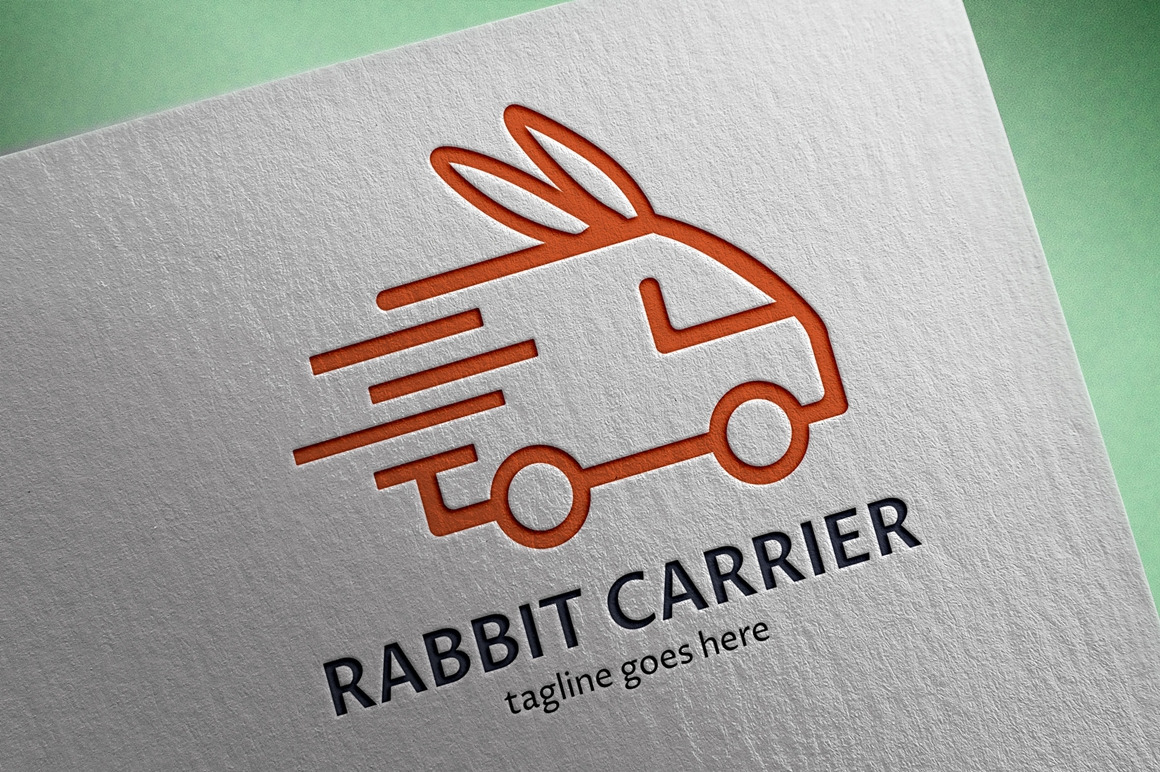 Rabbit Carrier Logo, a Branding & Logo Template by Design_Planet ...