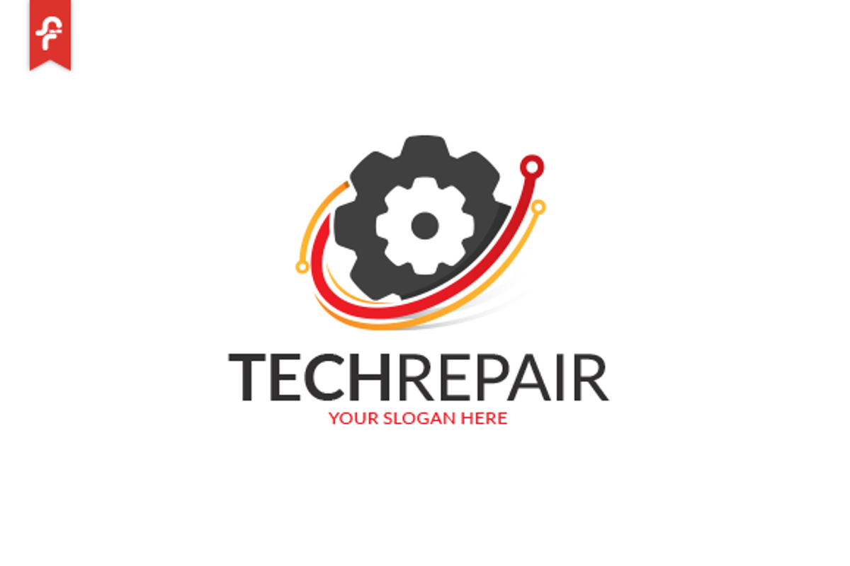 Tech Repair Logo, a Branding & Logo Template by ft.studio