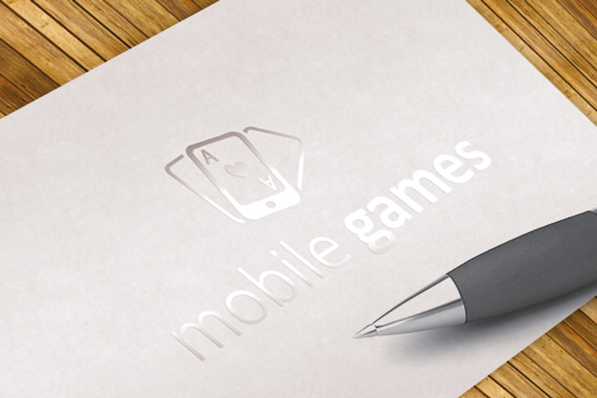 Mobile Games Logo, a Branding & Logo Template by survivor