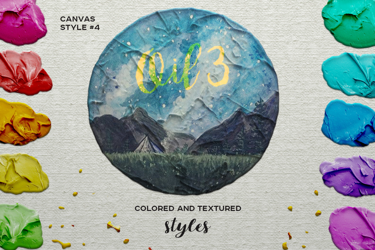 FUNKY PAINTER Photoshop Creative Kit, a Layer Style Add-On by Graphic ...