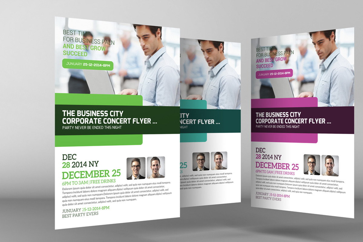 Social Media Flyer, a Flyer Template by graphicforest