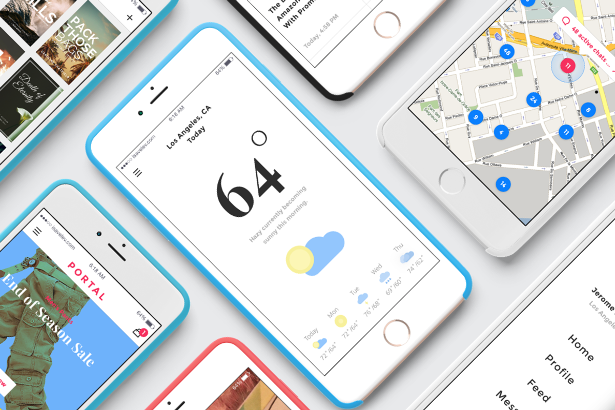 PORTAL UI PACK, an UI Kit Template by isavelev.com
