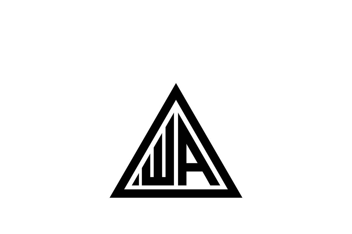 WA logo design vector template, a Branding & Logo Template by xcoolee