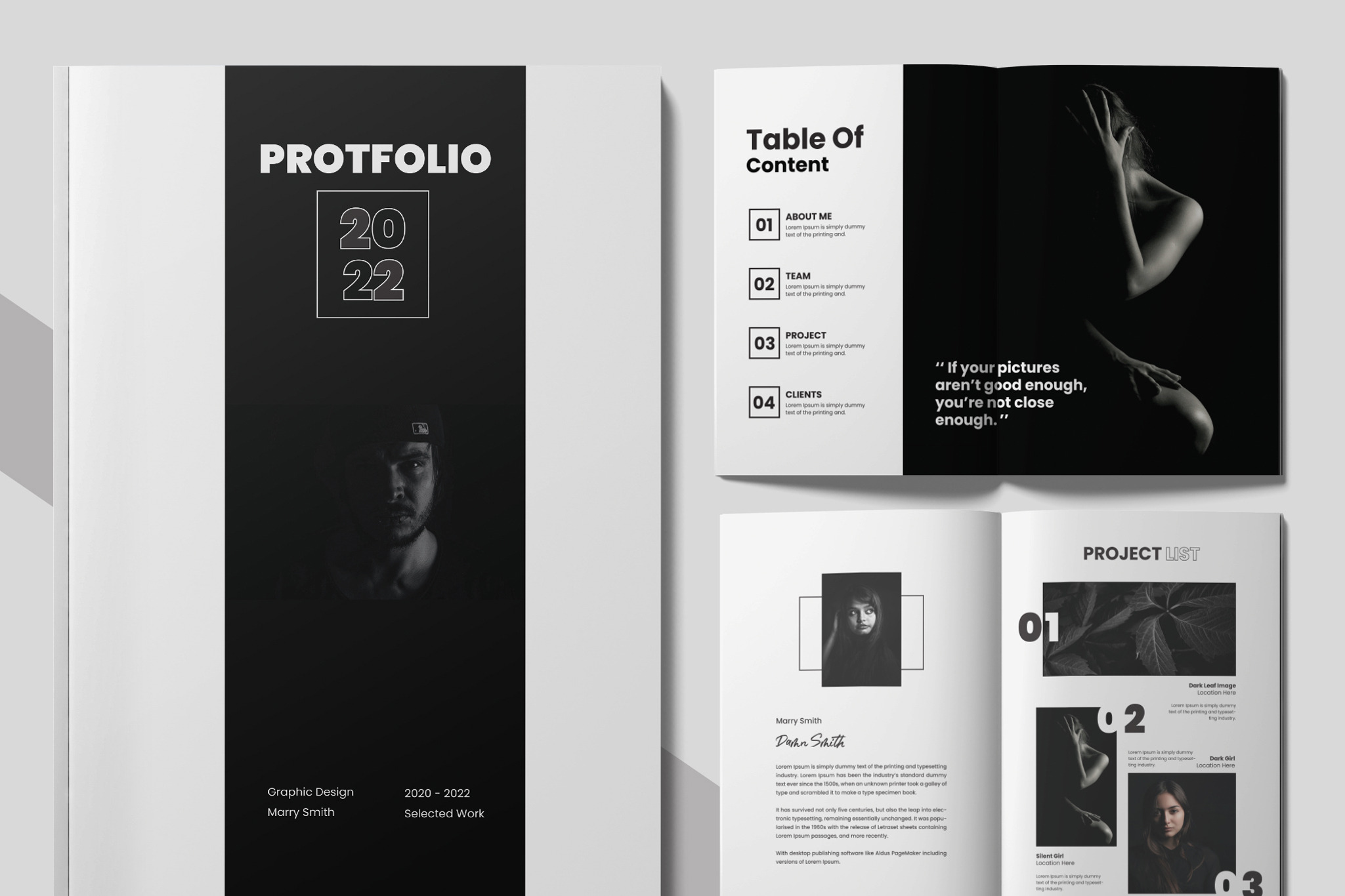 Portfolio Book Design