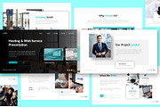 Host Web Hosting Google Slides, a Presentation Template by Giant Design