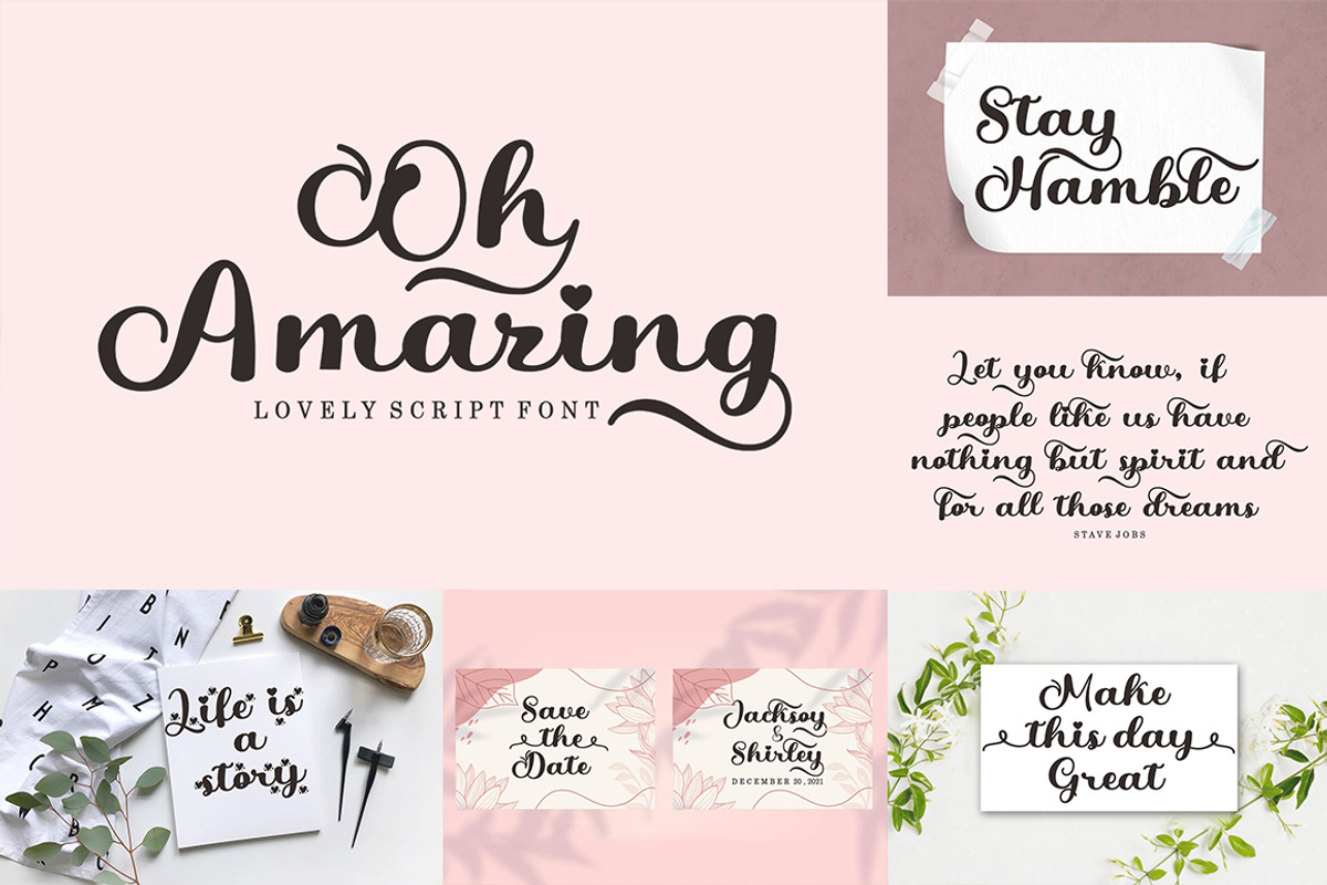 All Type Collection Font Bundle, a Script Font by Bosstype Studio