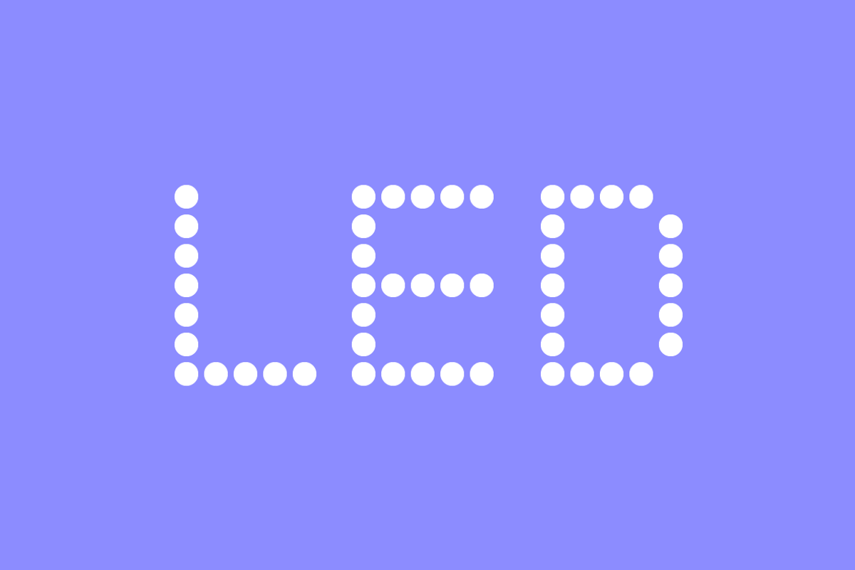 Led Font Family, a Font by Graviton Font Foundry