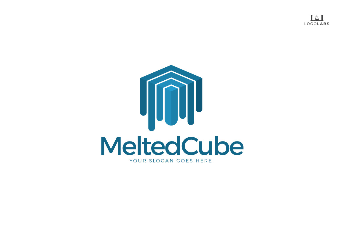 Melted Cube Logo, a Branding & Logo Template by LogoLabs