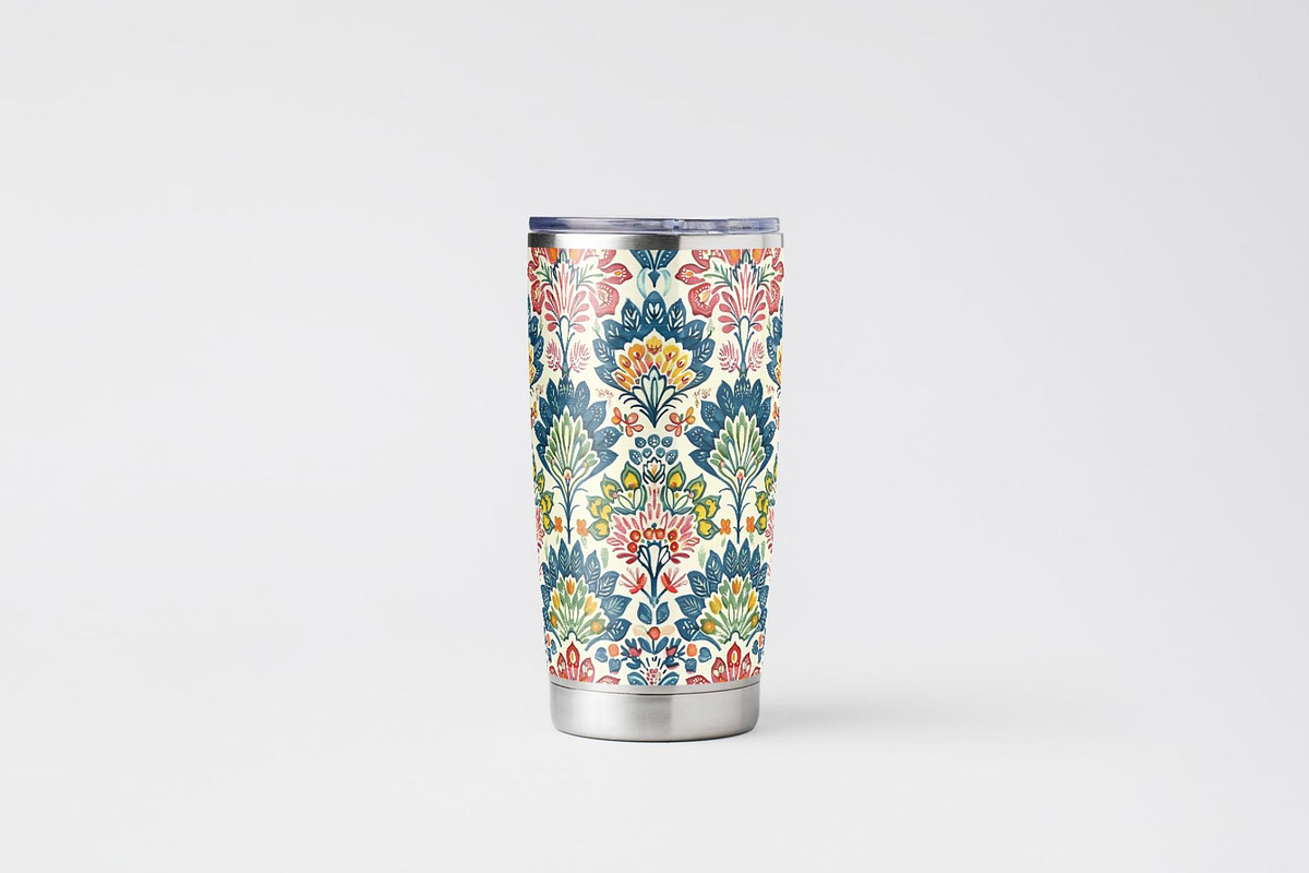 8 Traditional Indian Fans Patterns, a Pattern Graphic by Inknfolly ...