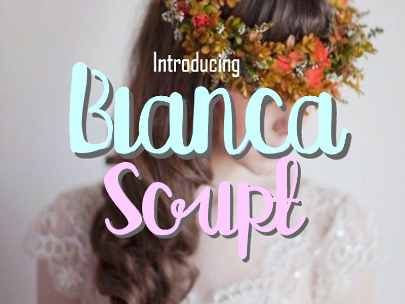 Bianca, a Script Font by Dira Studio