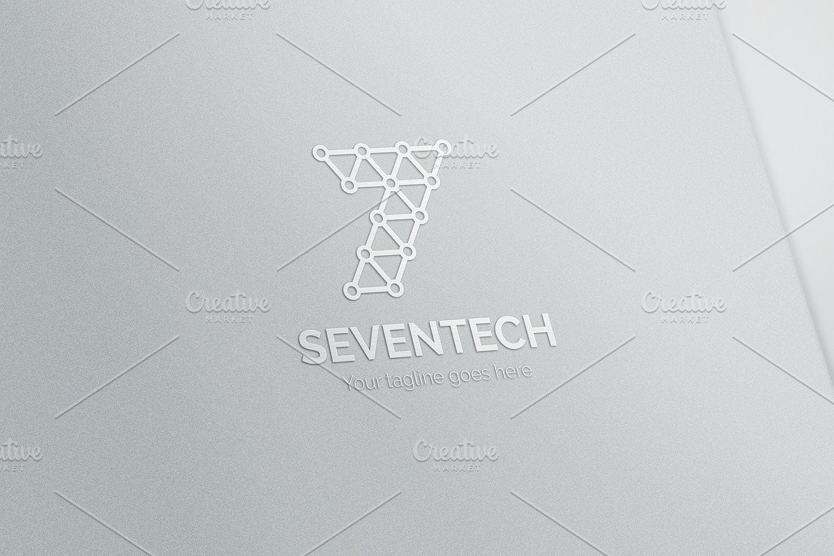 Seven Tech Logo, a Branding & Logo Template by XpertgraphicD