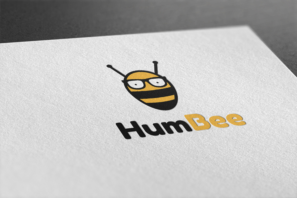 Humbee Logo, a Branding & Logo Template by MonstroCity