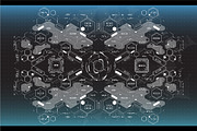 Set of Futuristic HUD UI Backgrounds, a Pattern Graphic by Andrew_Derr