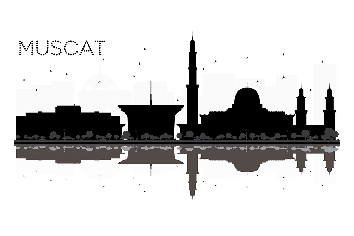 Muscat City skyline, an Illustration by Booblgum