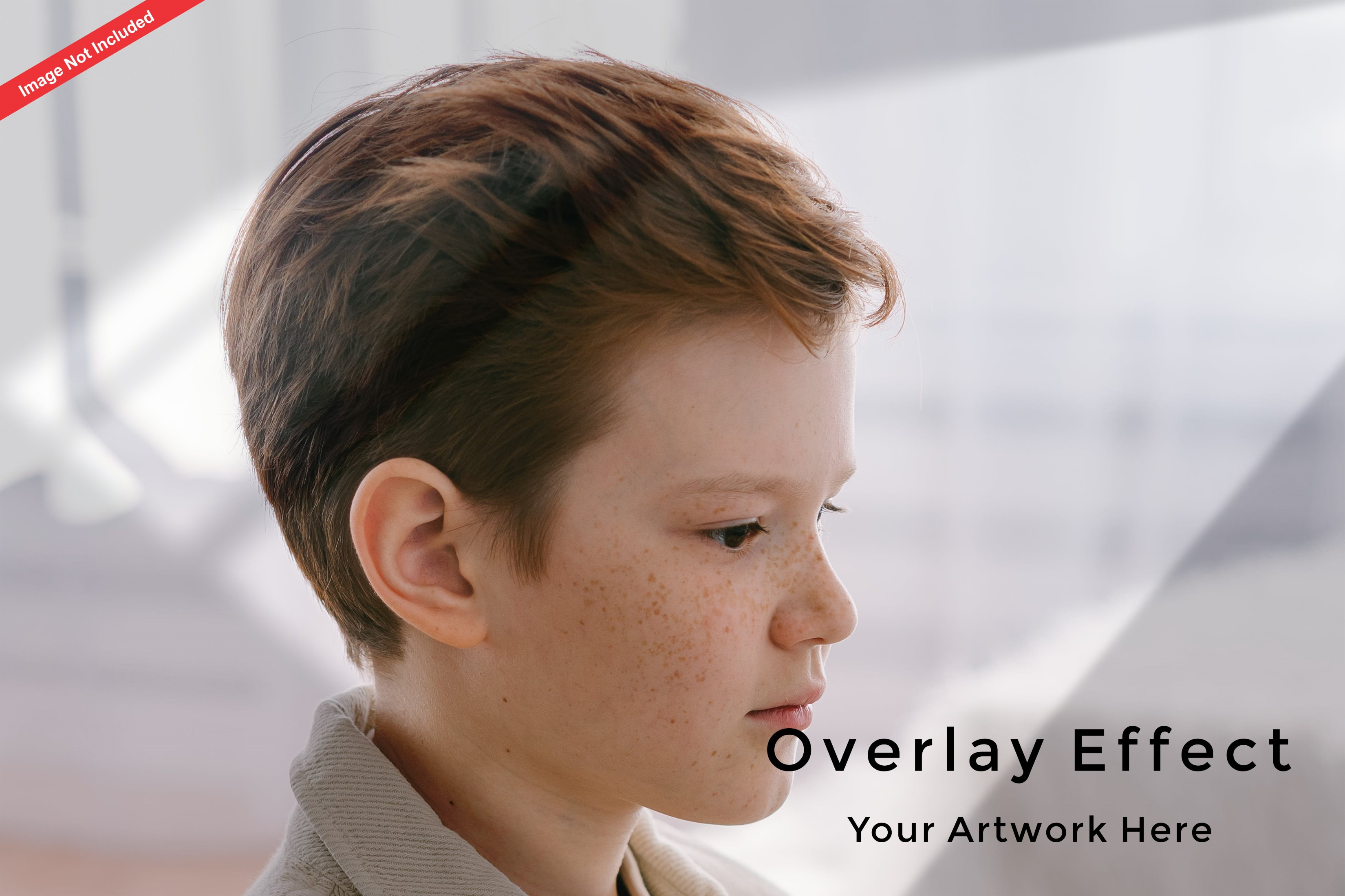 Shadow Overlay Effect Mockup, an Advertising Mockup by shahsoft