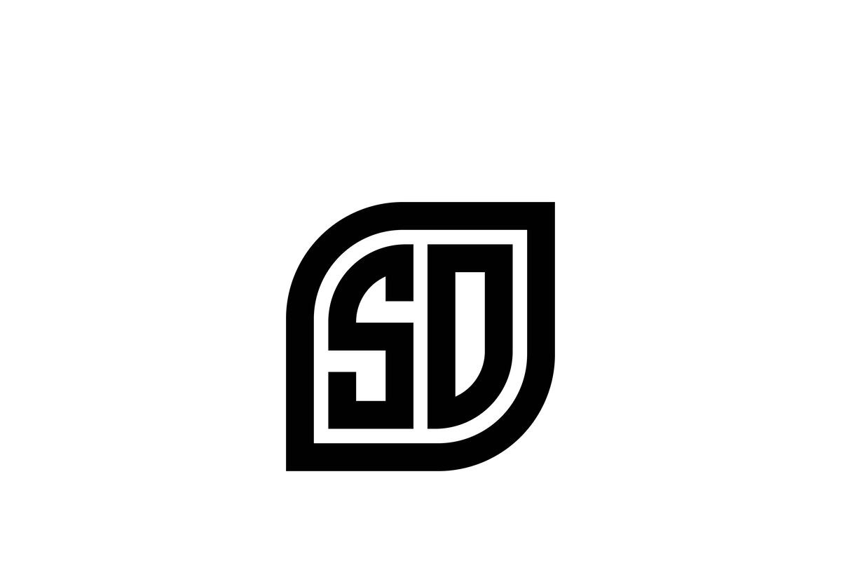 SD logo design vector template, a Branding & Logo Template by xcoolee