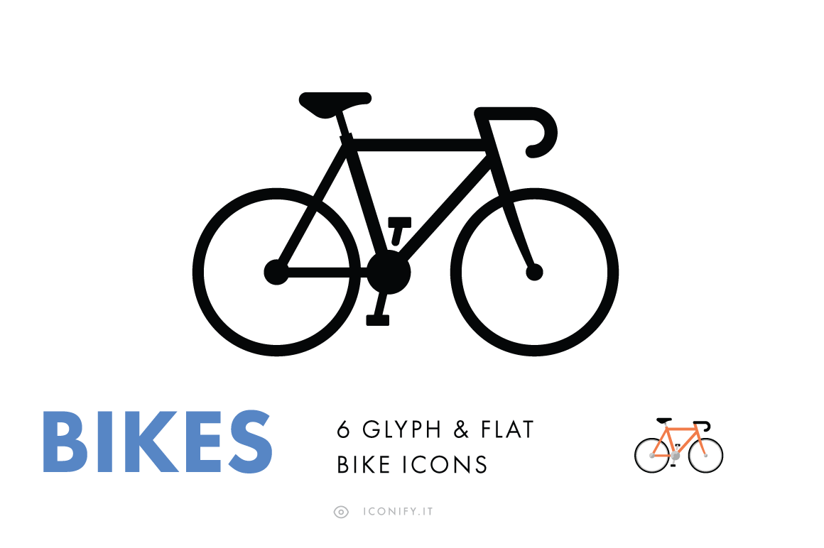 Bike Icons, an Icon by Iconify.it