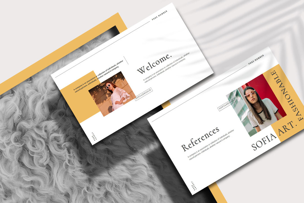 SOFIA - Powerpoint Template, a Presentation Template by TypeMakers