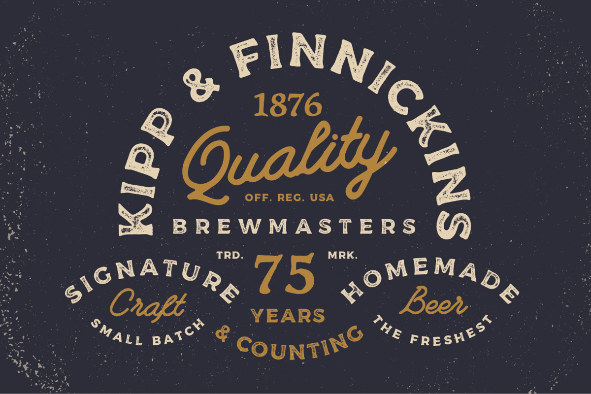 10 Vintage Americana Logos, a Branding & Logo Template by Chad Alan ...