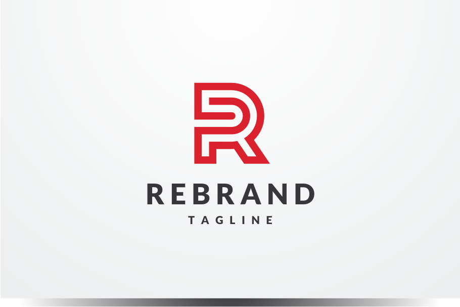 Rebrand - Letter R Logo | Branding & Logo Templates ~ Creative Market