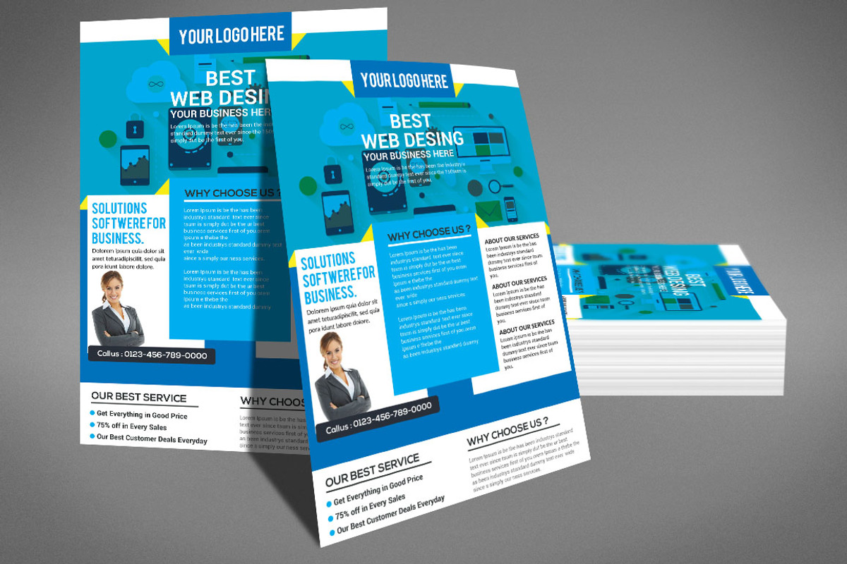 Flyer, a Flyer Template by graphicforest