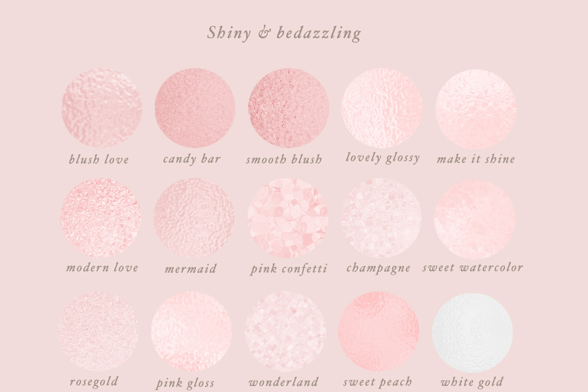 50 Gold & Blush Textures, a Texture Graphic by Laras Wonderland