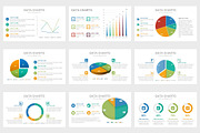 Data Charts PowerPoint Template, a Presentation Template by SlideOne