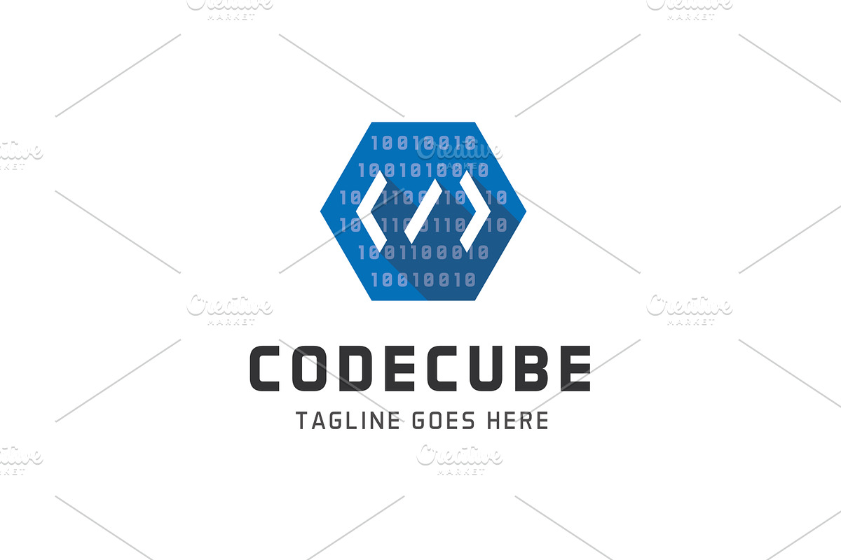 Code Cube Logo, a Branding & Logo Template by Design_Planet | Creative ...
