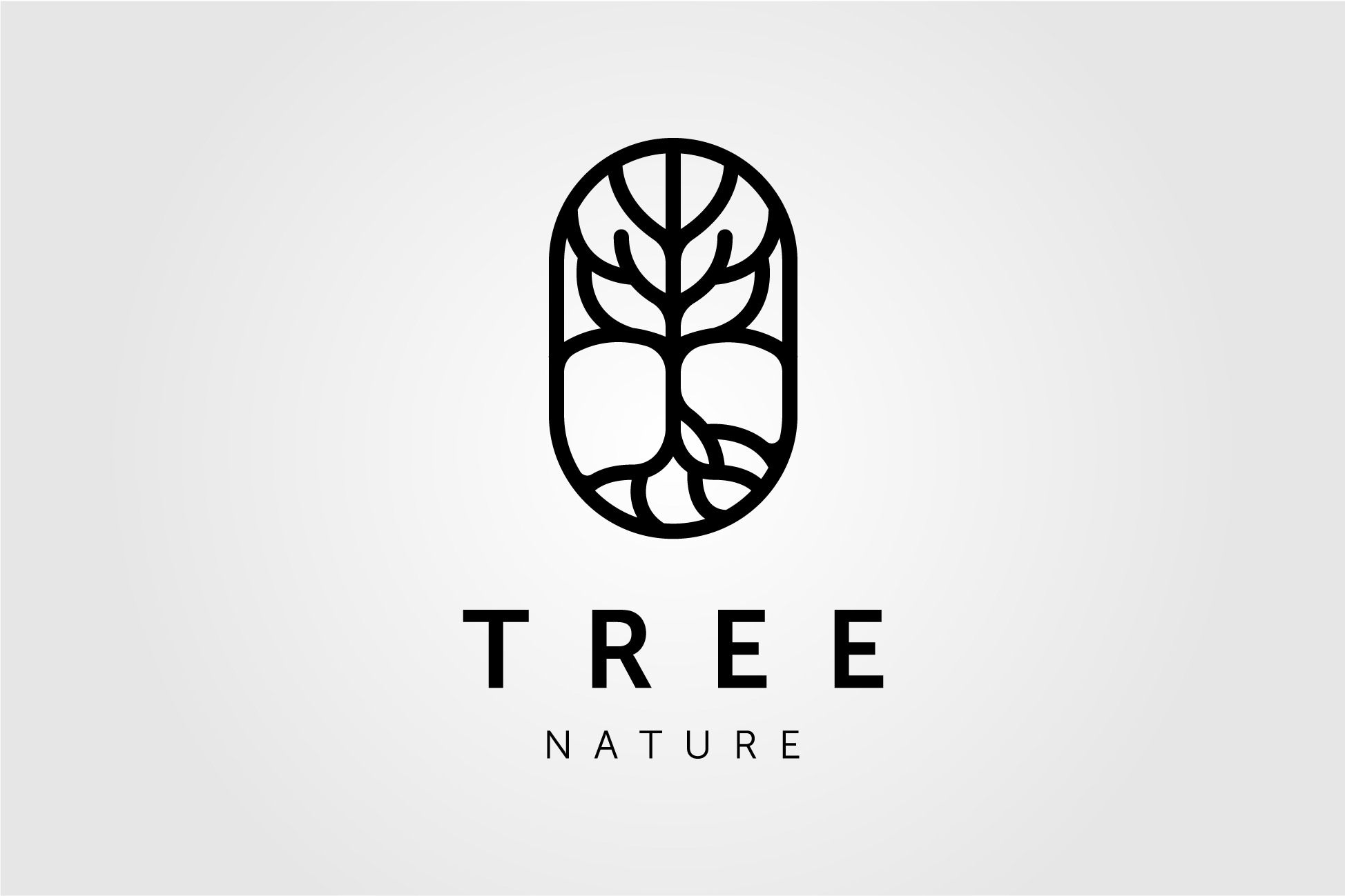 Abstract Line Tree Nature Logo, a Branding & Logo Template by lawoel
