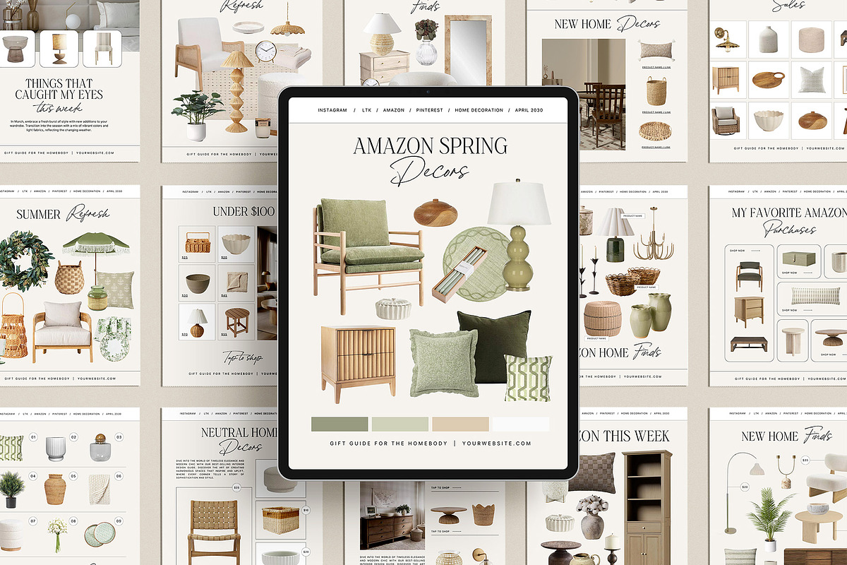 20 Canva LTK Instagram Template | Amare Creative