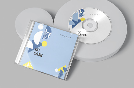 6 CD Cover Mockups | Advertising Mockups ~ Creative Market