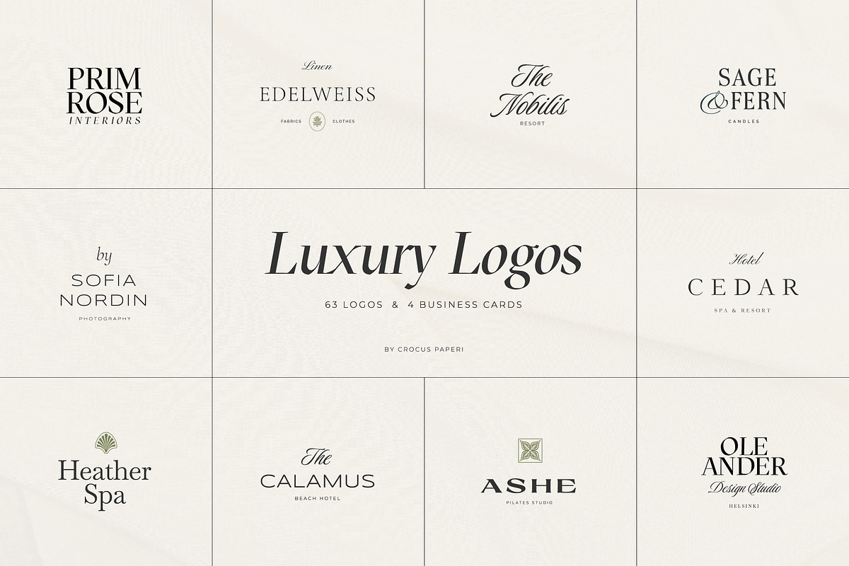 320 logos & illustrations bundle, a Branding & Logo Template by Crocus ...