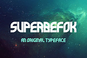 Super Befok, a Font by defaulterror