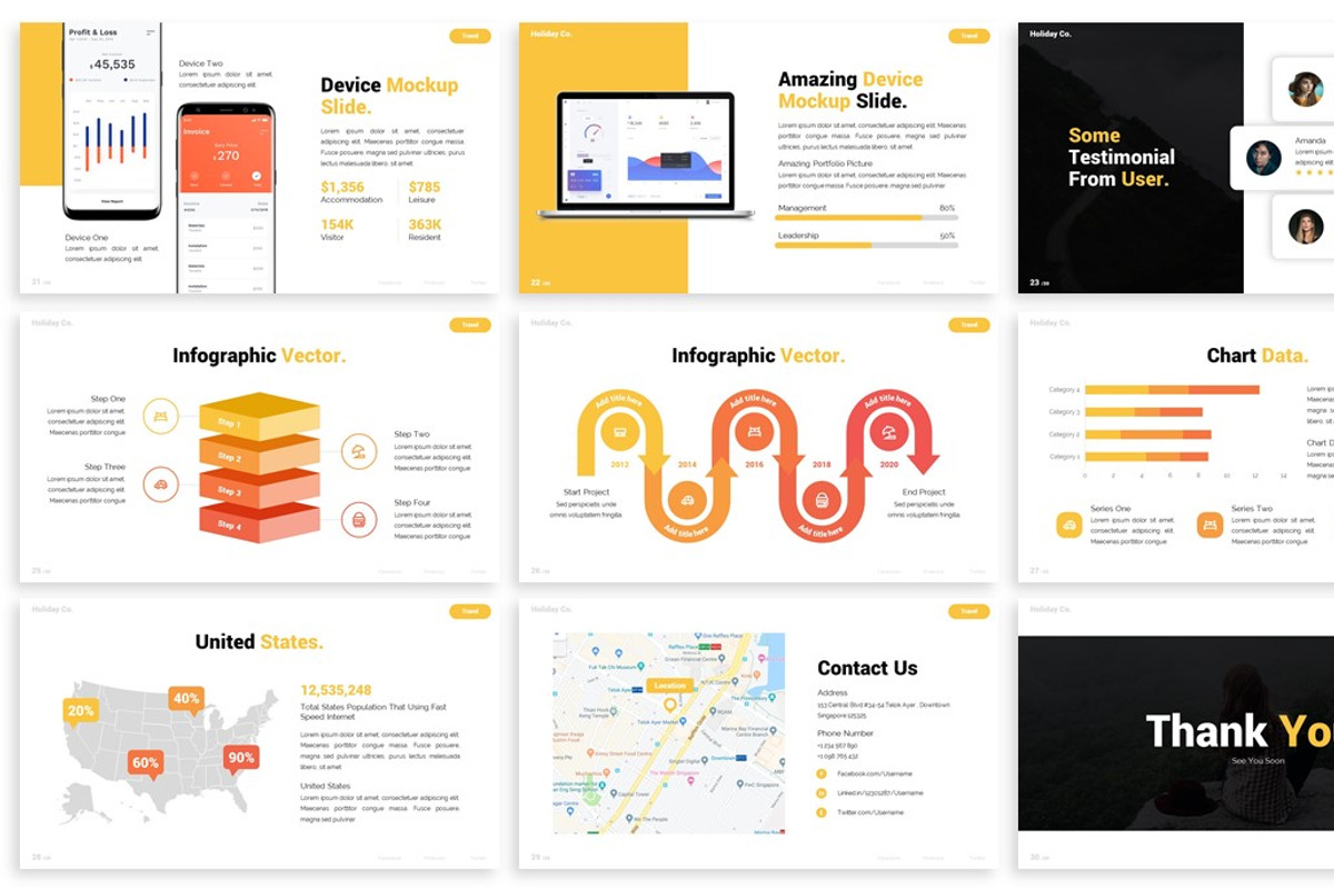 Discover - Google Slides Template, a Presentation Template by SlideFactory
