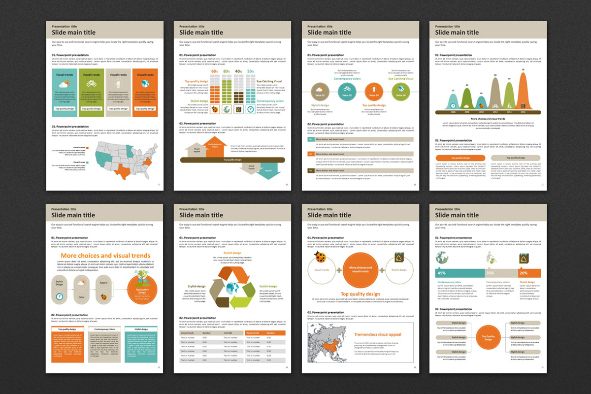 Global Warming PPT Vertical, a Presentation Template by GoodPello