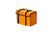 paper food delivery bag cartoon, a Food Illustration by pikepicture