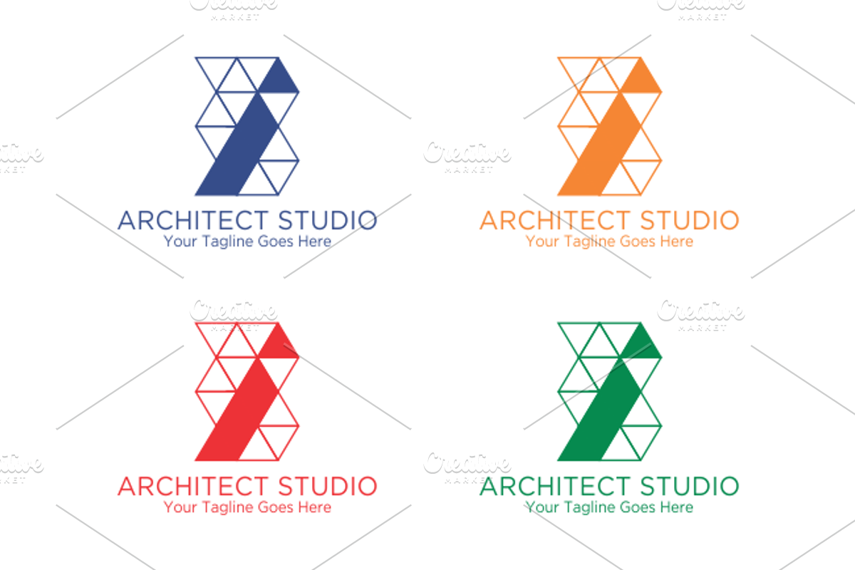 Letter B | Architects | Logo, a Branding & Logo Template by REDVY CREATIVE