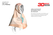 3D Muslim Hijab Mockup, a Shirt Mockup by Mildstudio