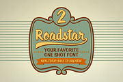 Roadstar Font Script, a Script Font by Kustomtype