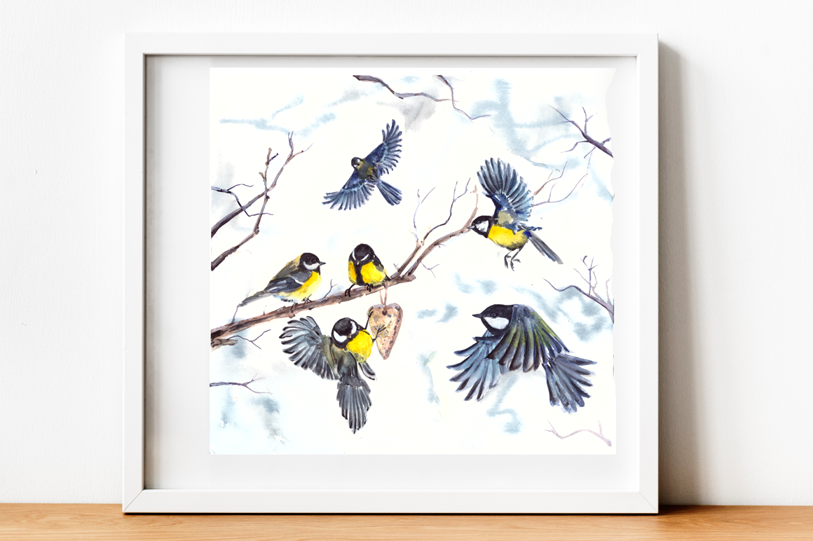 Winter Lunch - Print & Clip Art | Decorative Illustrations ~ Creative ...