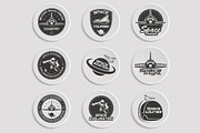 Space badges, a Graphic by Tomass2015