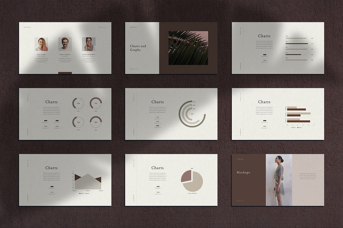 Gemini PowerPoint Presentation, a Presentation Template by SlideStation