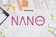 Nano-Nano, a Sans Serif Font by da_only_aan