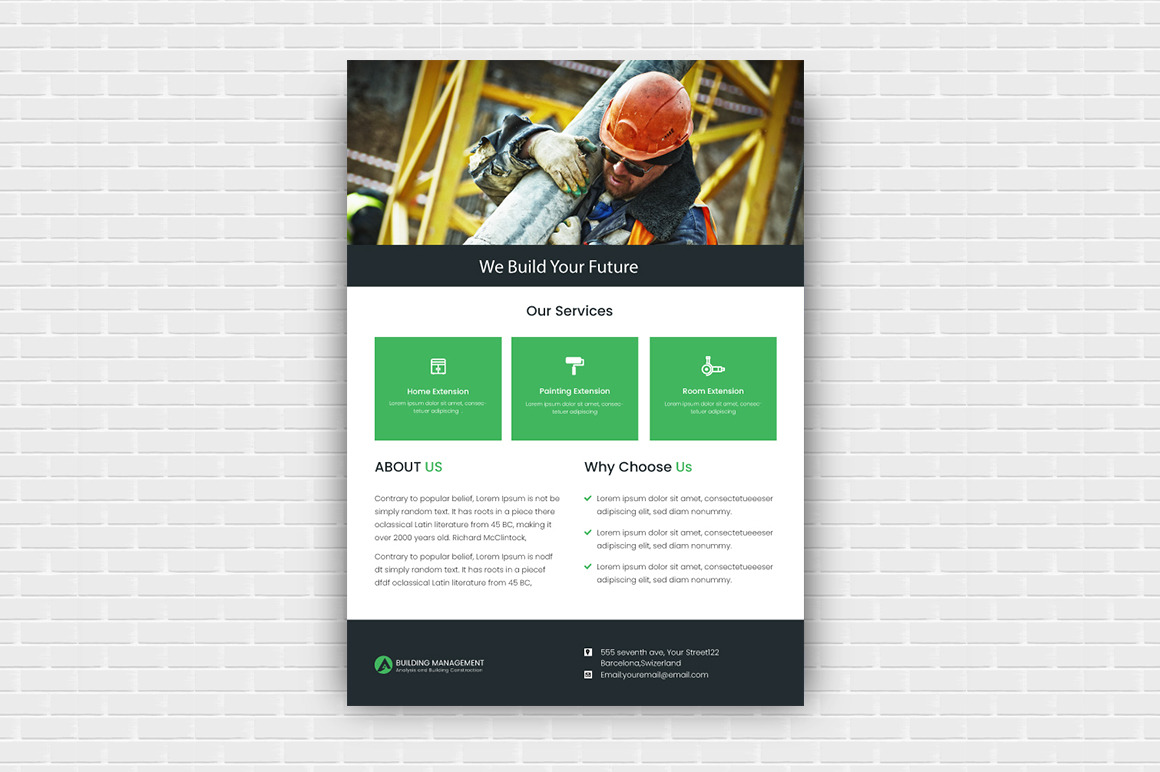 Flyer Template, a Flyer Template by UI_Expert